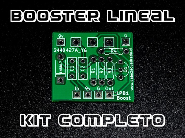 Booster kit completo – Cabeza Cuadrada